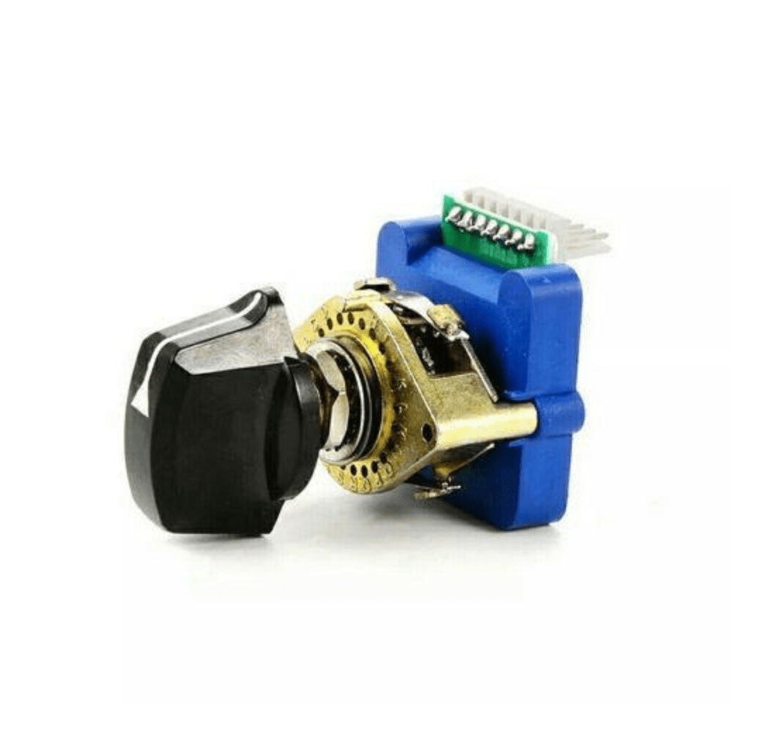 Onpow Rotary Feed Override Switch for CNC Machines – Multi-Position ...
